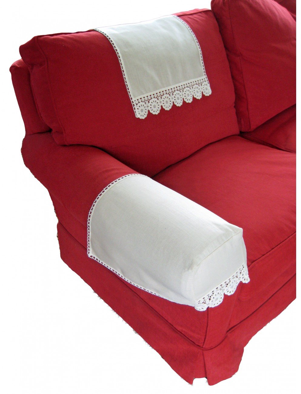 Arm caps | linen protectors for chairs and sofas - Aidan Sweeney