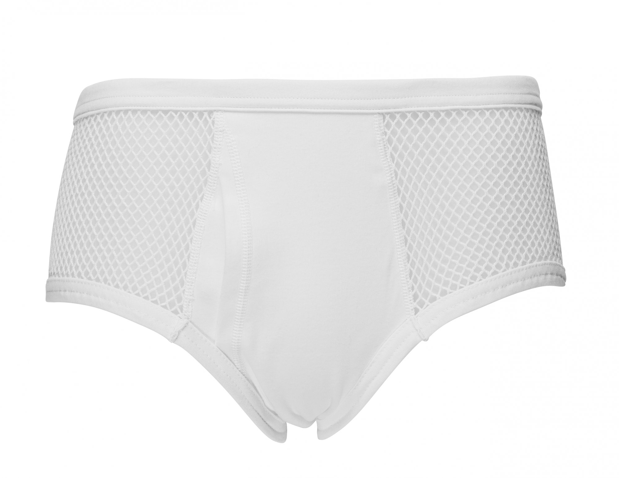 String briefs by Brynje of Norway; traditional underwear - Aidan Sweeney