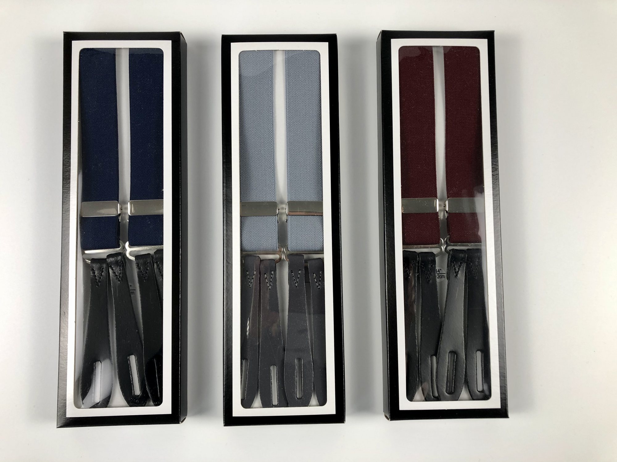 Button braces | leather end narrow braces | mens braces uk - Aidan Sweeney
